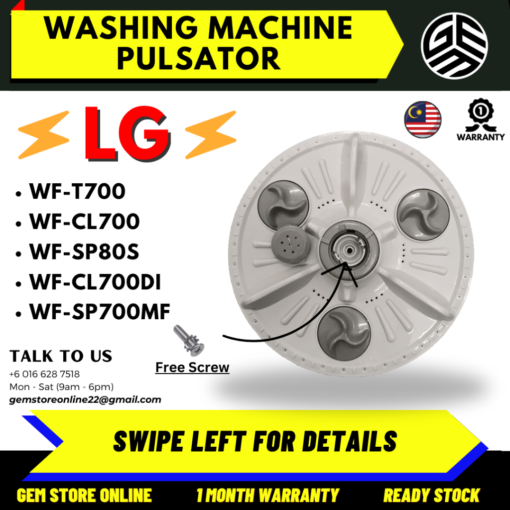 WF-CL700 / WF-T700 / WF-SP80S / WF-CL700DI / WF-SP700MF LG Washing ...
