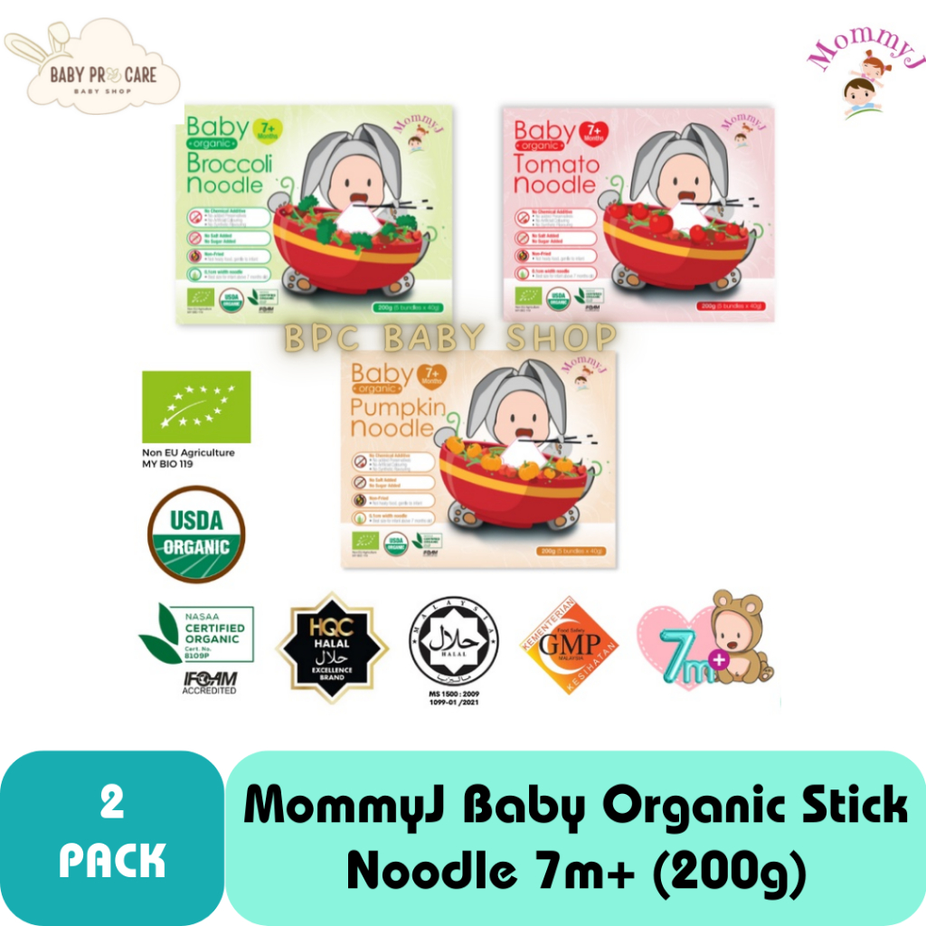 Mommy J Baby Organic Noodle (7+ months) | Shopee Malaysia