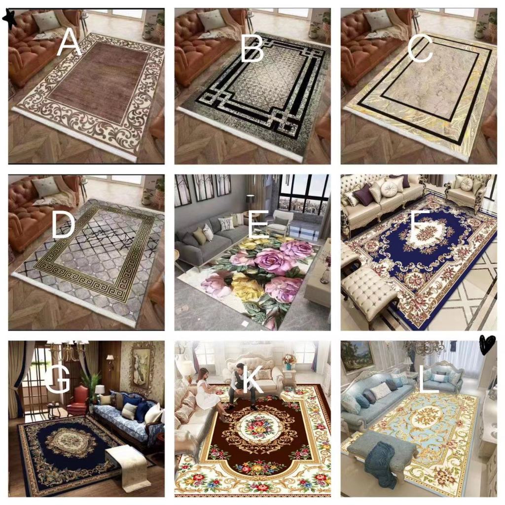 6XL ( 300*200cm ) Crystal Velvet Carpet 5D / Floor mat / Rugs/ Carpets ...