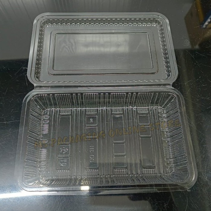 GO - 3H GC - PACK Plastic Tray [ 100pcs± ] Bakery Disposable Plastic ...