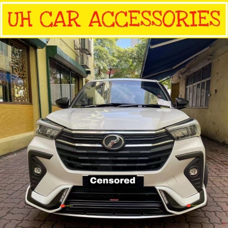 PERODUA ATIVA GEAR UP V2 PU BODYKIT WITH PAINT & LED DAYLIGHT DRL ...