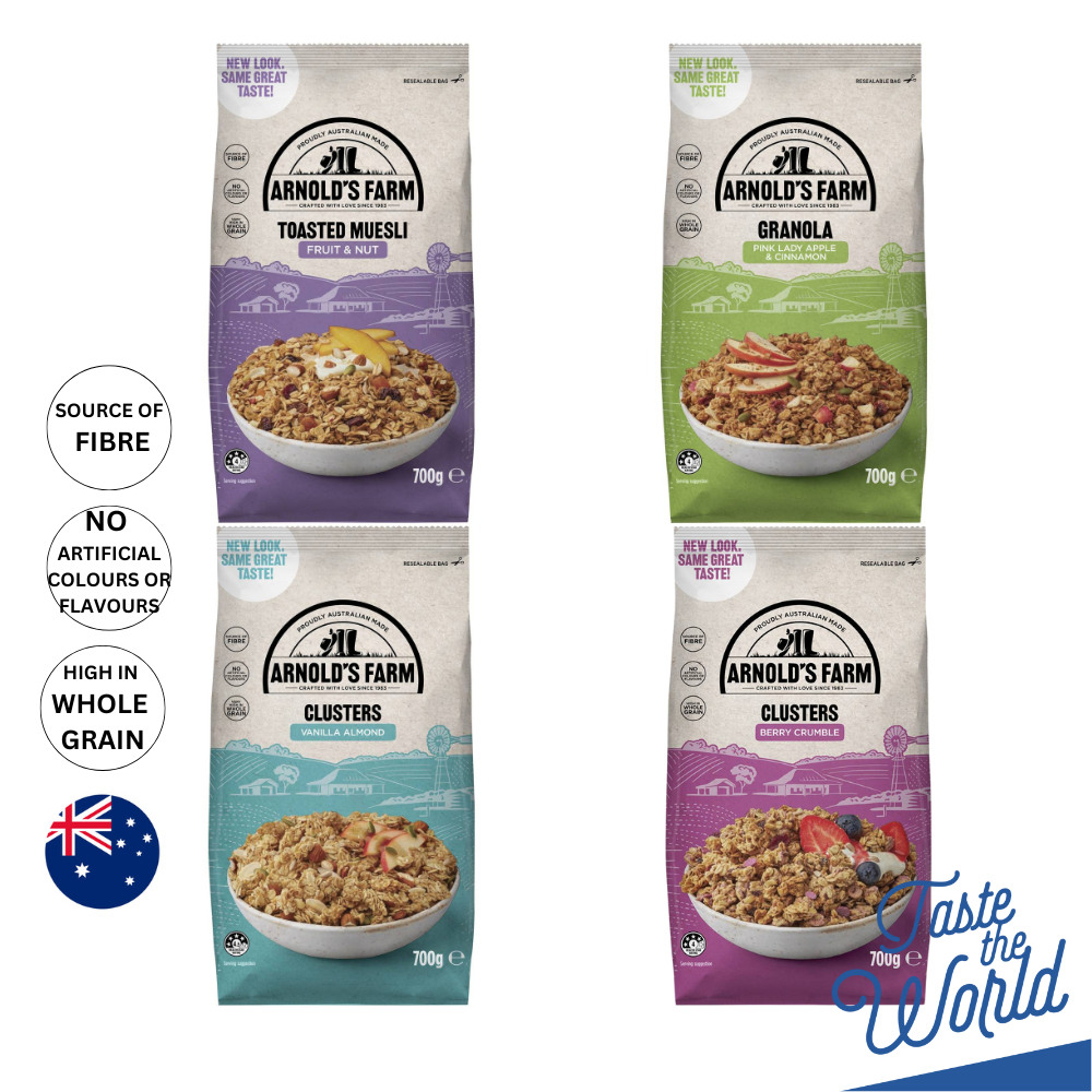 ARNOLD'S FARM GRANOLA/CLUSTERS/MUESLI 700G | Shopee Malaysia