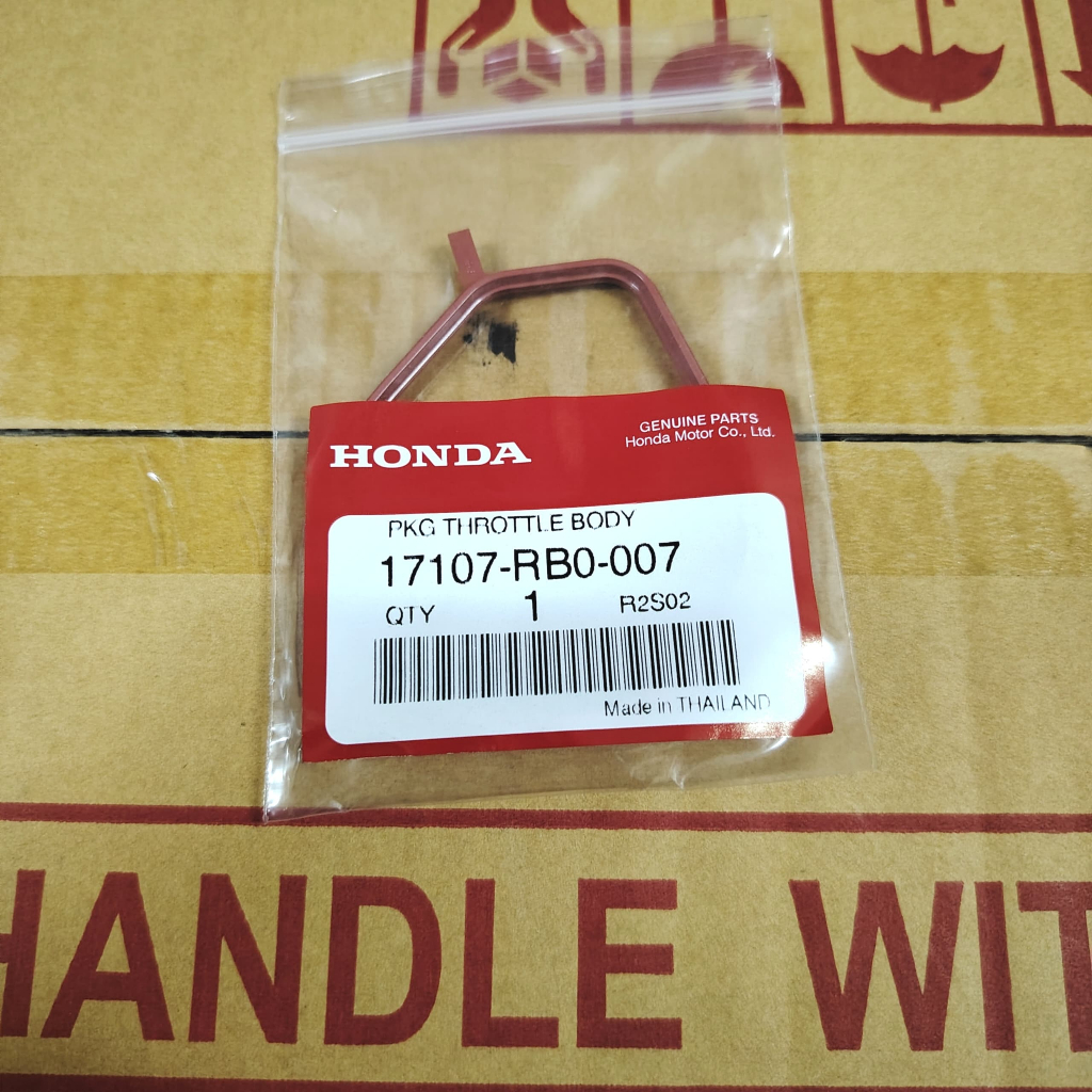 17107-RB0-007 Ori Intake Manifold PACKING, THROTTLE BODY Honda City TM0 ...