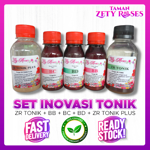 Zety Roses Set Inovasi Tonik Semburan Khas untuk Tanah | Shopee Malaysia