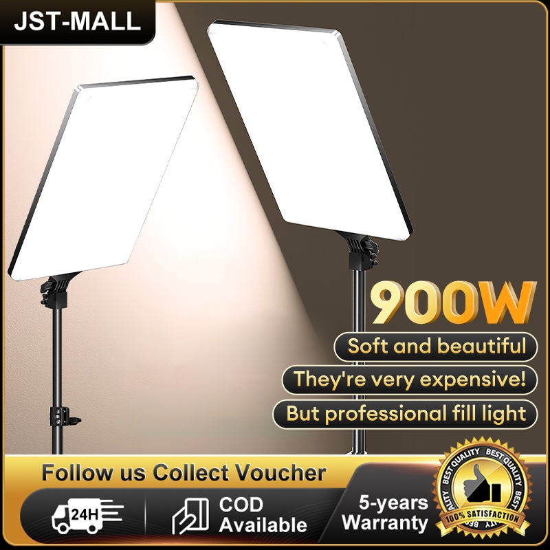 LED Video Panel Light Make up Light with Tripod Stand Dimmable ...