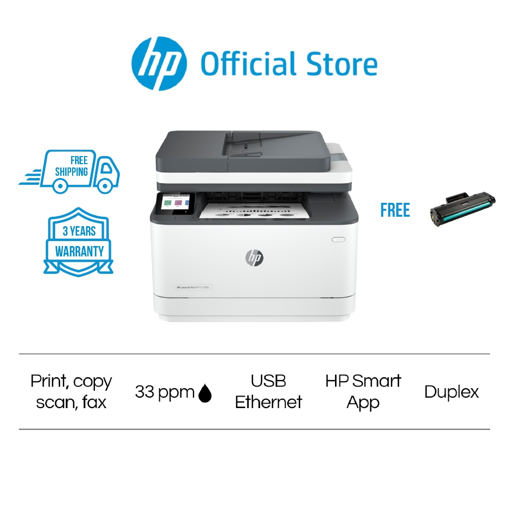 HP LaserJet Pro 4003dn/4003dw | Business Black & White Printer | A4 ...