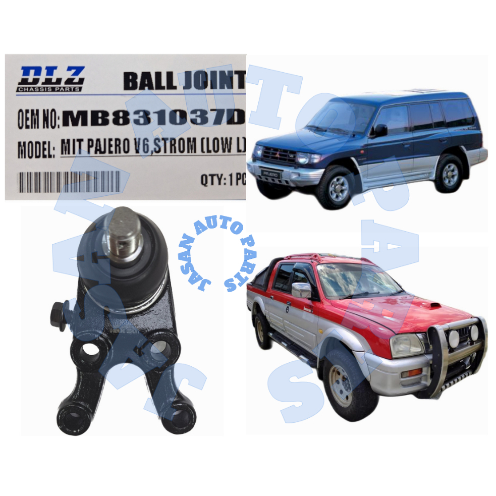 MITSUBISHI PAJERO V6,STORM L200(4X4) LOWER ARM BALL JOINT (LH) | Shopee ...