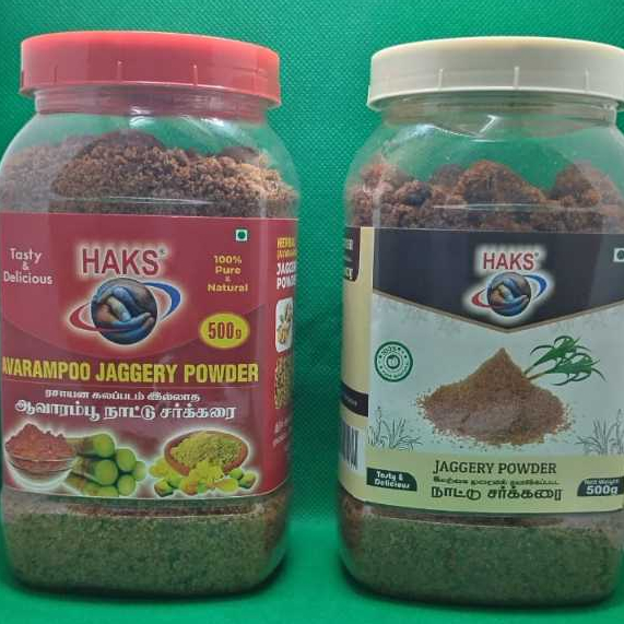 HAKS Jaggery Powder / Avaram Poo - Brown Sugar 500g (Exp 2025) | Shopee ...