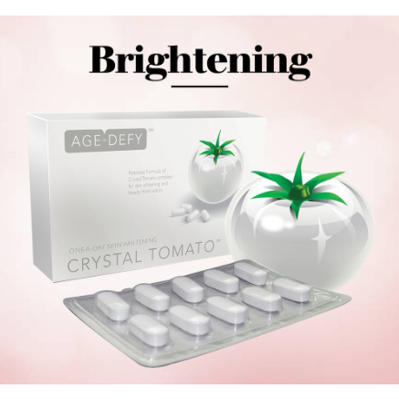 Original Crystal Tomato Plus Whitening Supplement (30 caplets) | Shopee ...