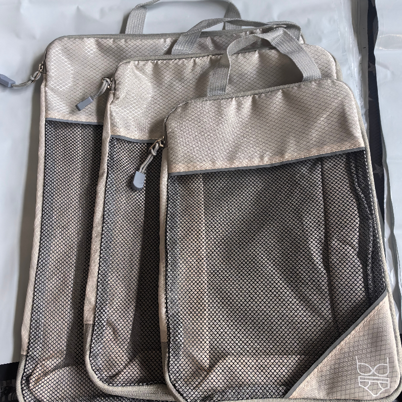 🇲🇾Ready Stock🔥 6pcs Travel Packable Bag Zipper Compression Packing ...