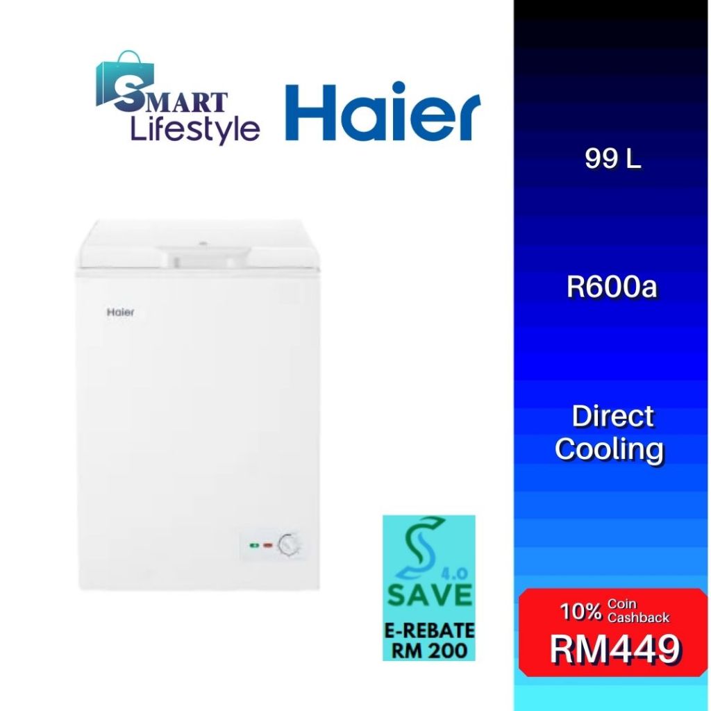 《Save 4.0》Haier Chest Freezer BD-138HME / HCF-136M | Shopee Malaysia