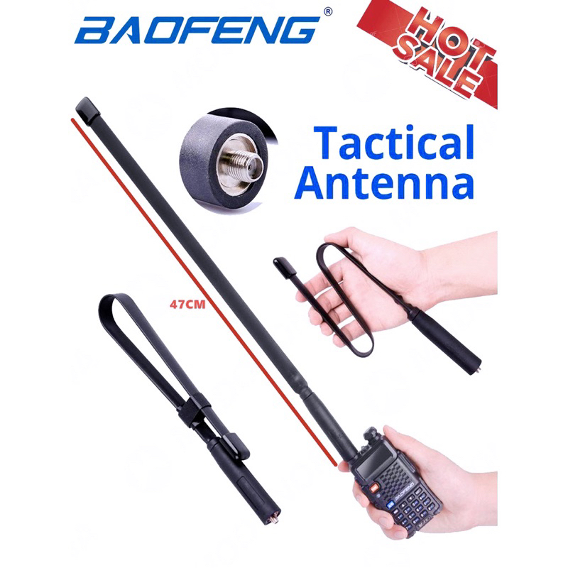 Original Baofeng Tactical BF-888S 5re 5r uv82 9r 9rplus antenna Baofeng walkie-talkie antenna ...