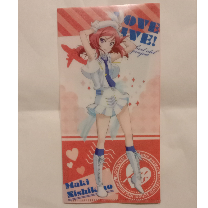 lovelive Maki Nishikino envelope size file folder #anime | Shopee Malaysia