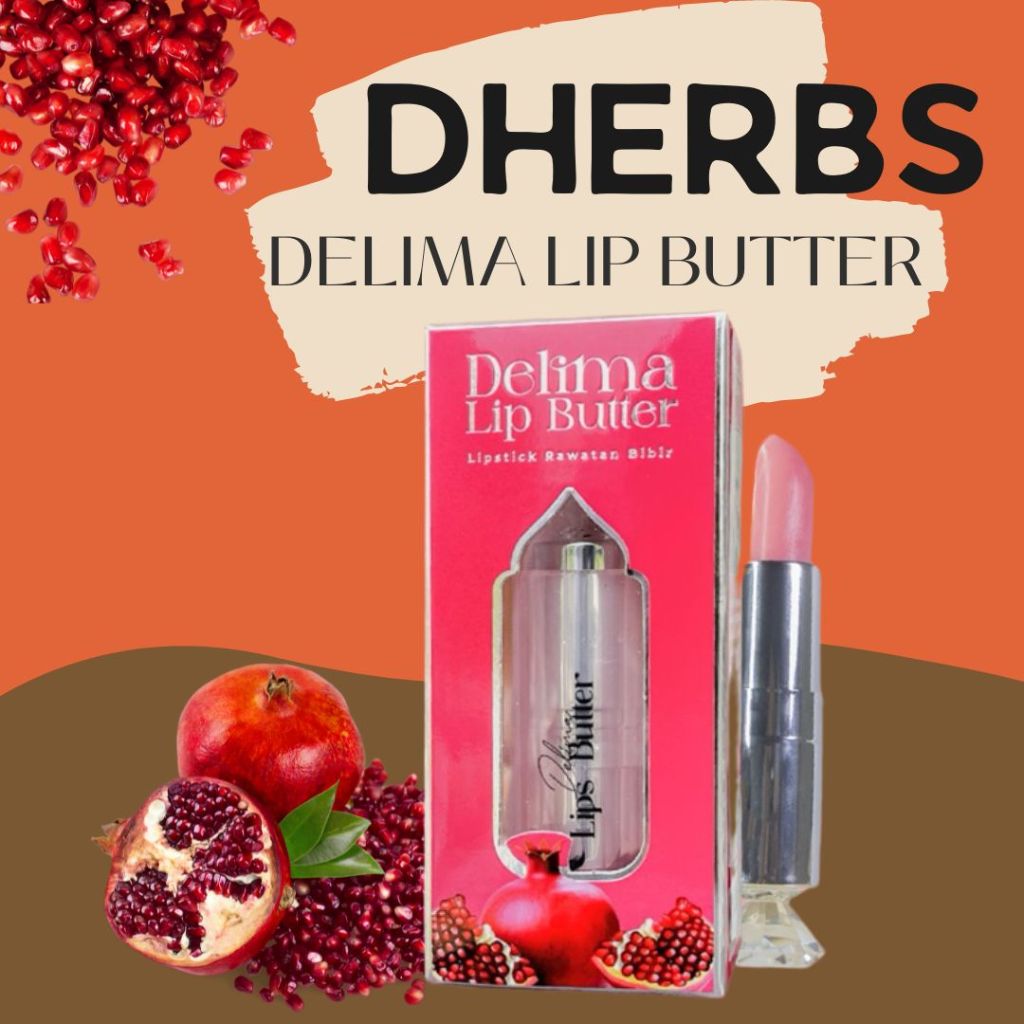 DHERBS Delima Lip butter LIPSTICK | Shopee Malaysia