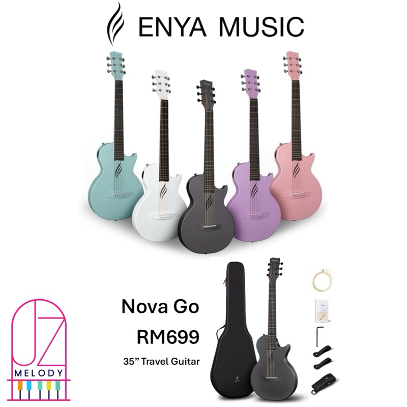 Enya Nova Go Carbon Fiber Acoustic Guitar 35 inch / Enya Nova Go (The ...