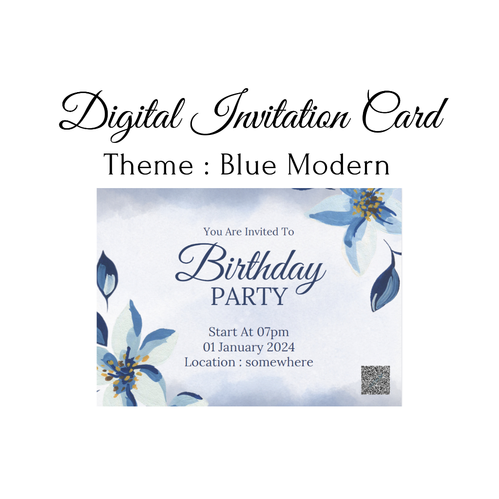 Invitation Card Digital Kad Jemputan Digital Kad Jemputan Digital ...