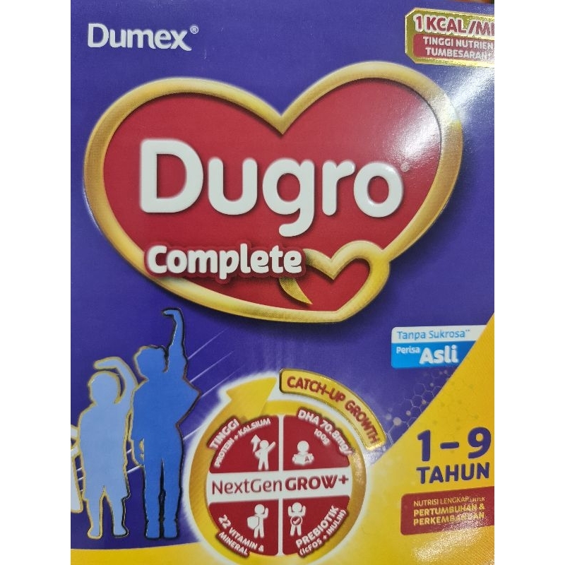 wajah baharu DUGRO COMPLETE 600G susu anak milk kanak kanak | Shopee ...