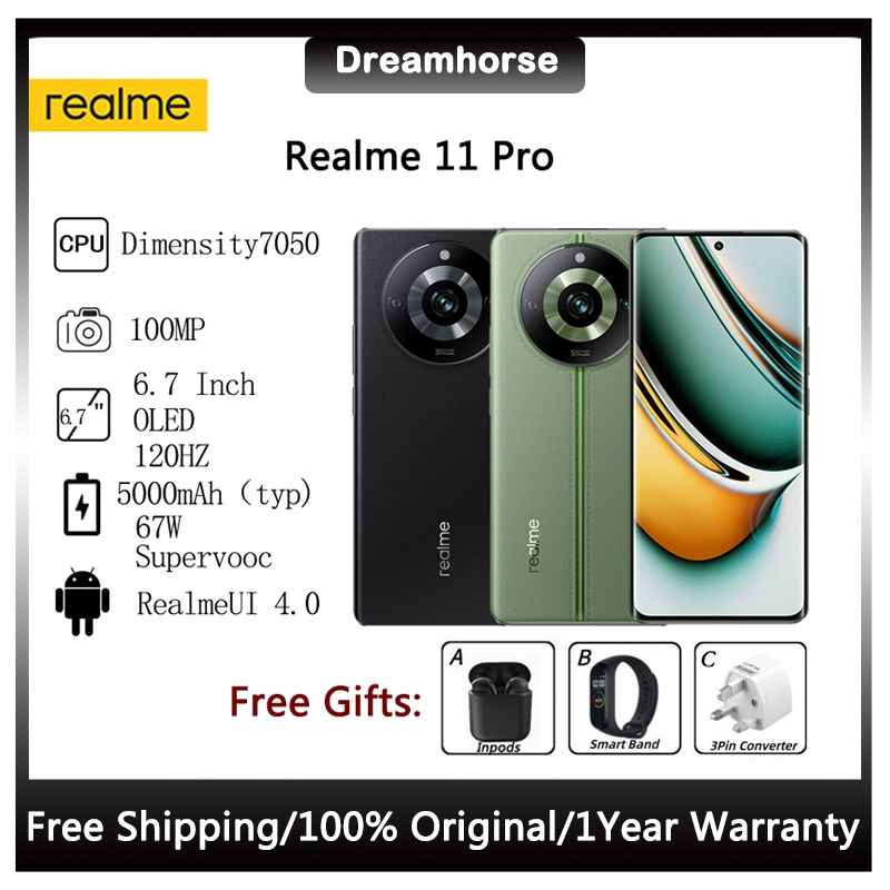 Realme 11 Pro / Dual SIM / LTE Smart Phone Gaming / Camera Dimensity ...
