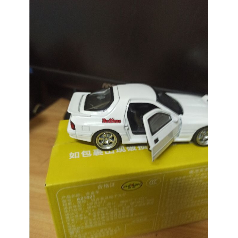 INITIAL D Diecast car 1:32 Mazda RX-7 FC JDM Coupe Car Models Alloy ...