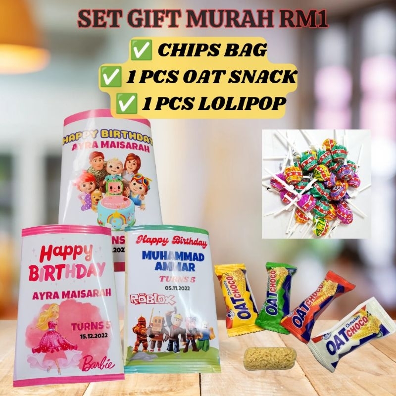 Goodies & doorgift Majlis Kahwin/Birthday/Aqiqah/Bertunang | Shopee ...