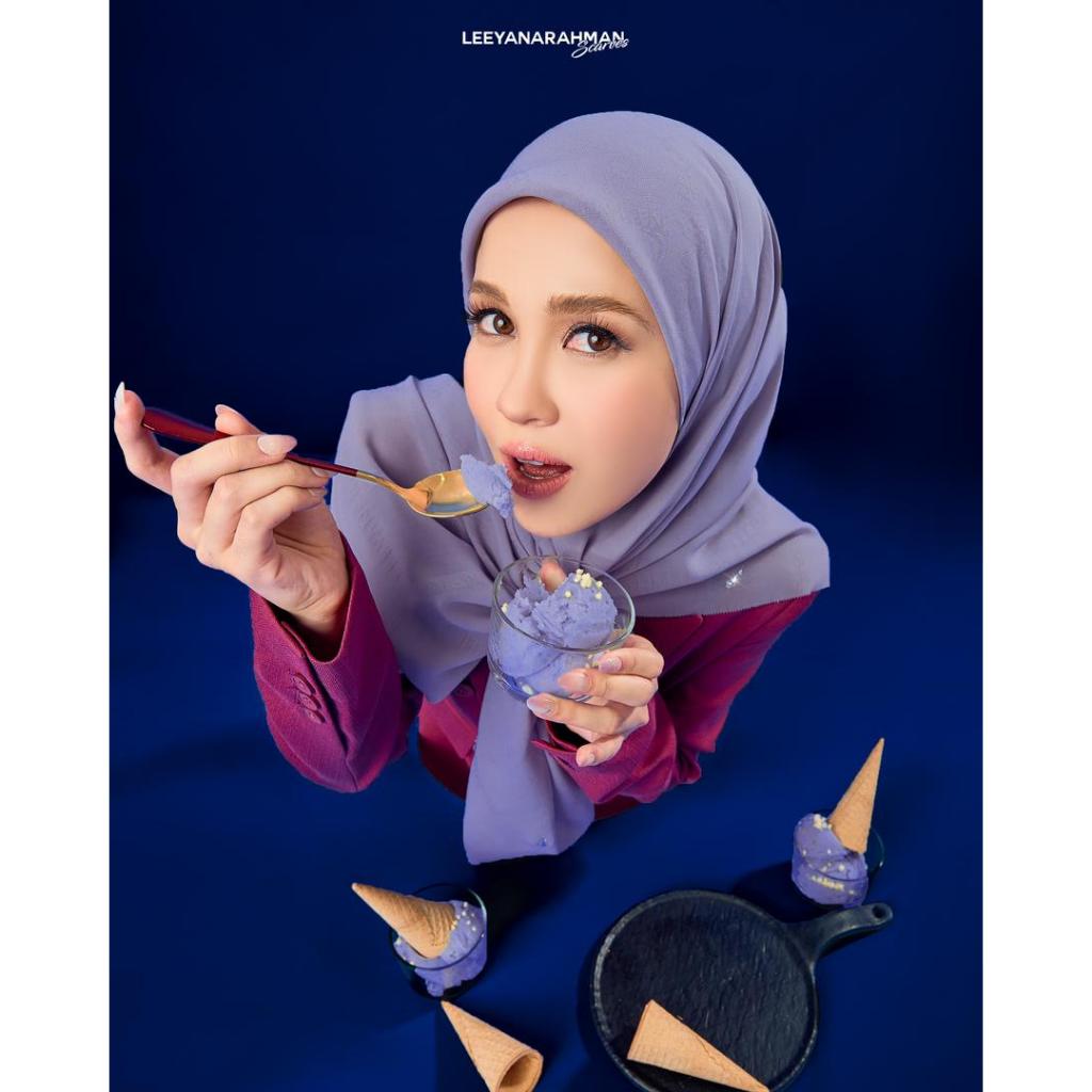 TUDUNG BAWAL LEEYANARAHMAN / TUDUNG KOSONG MONOGRAM BERSAMA TAMPALAN ...