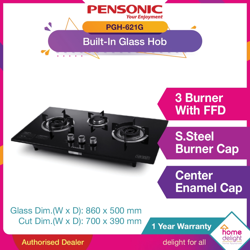 Pensonic Built-In Glass Hob [ PGH-621G / PGH621G ] | Shopee Malaysia