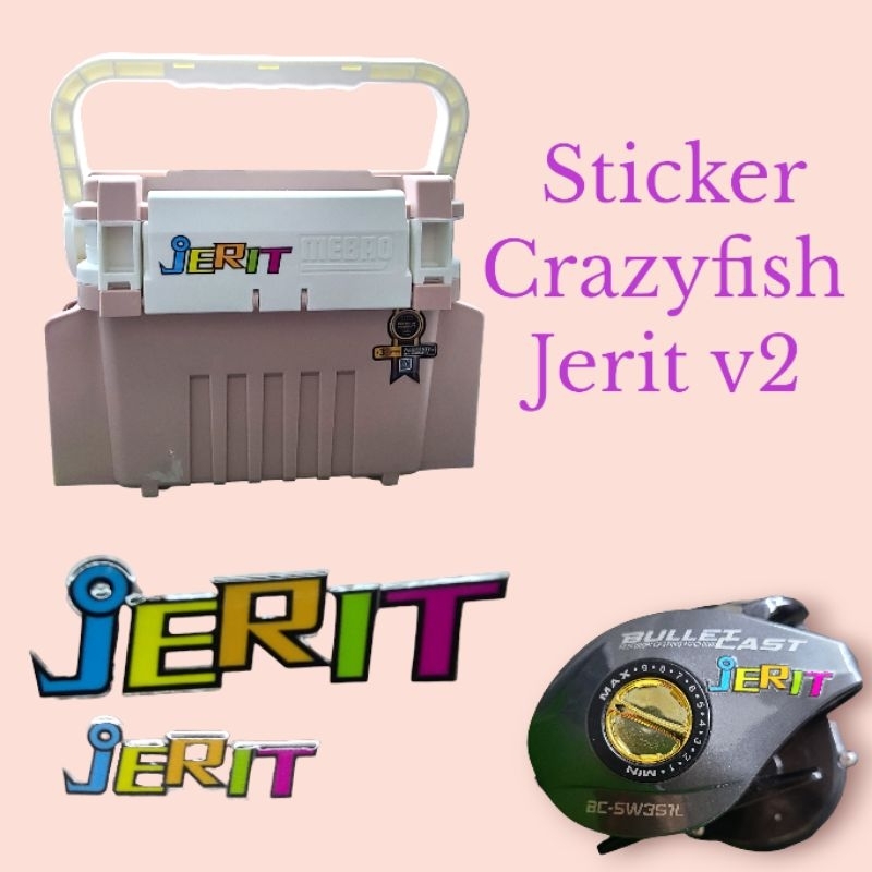 STICKER CRAZYFISH JERIT V2 | Shopee Malaysia