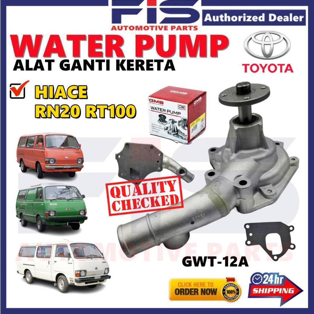 FIS GMB Original Water Pump Toyota Hiace RN20 RT100 GWT-12A 16100-39116 ...
