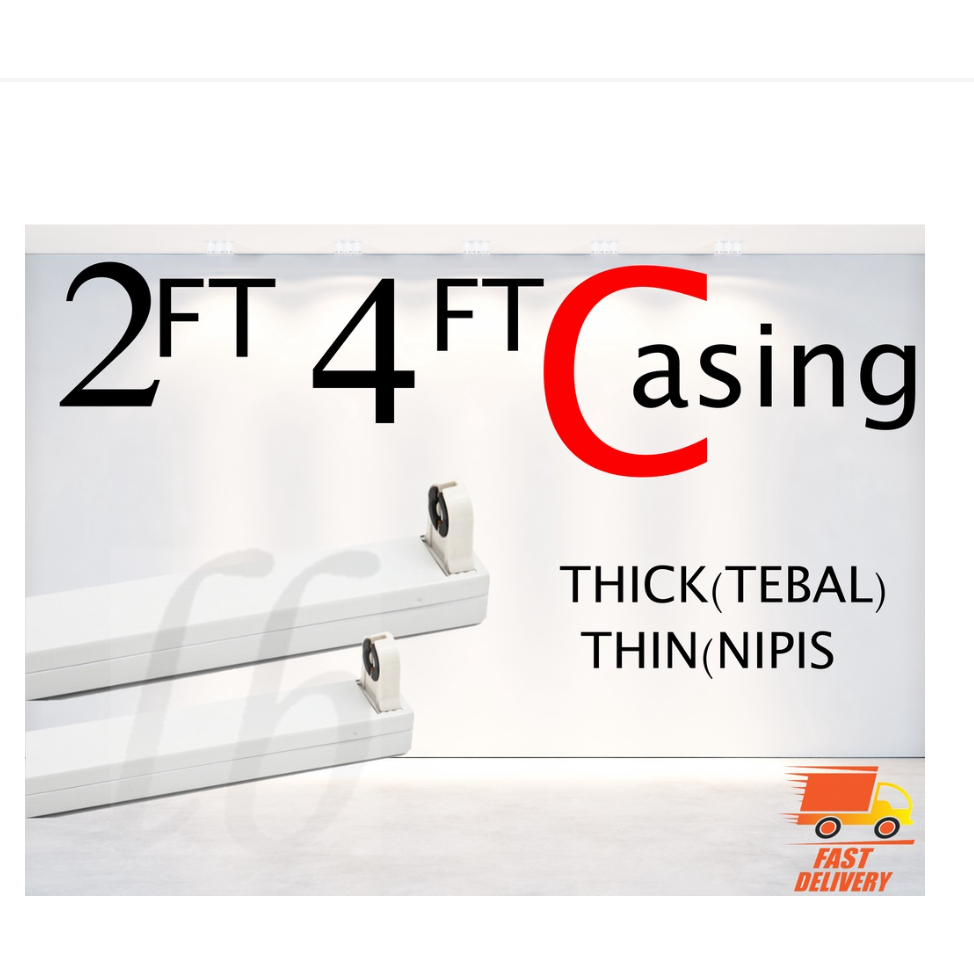 Thin/Thick Led Casing [4ft & 2ft] [Thin/Thick] Casing Fitting for LED ...
