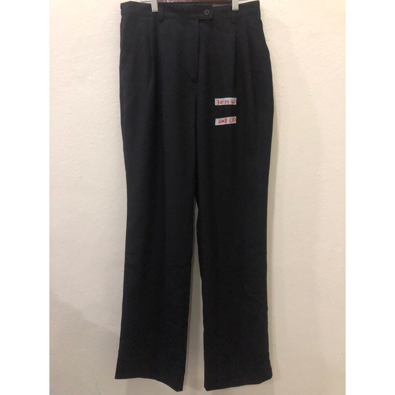 SELUAR (K ) SLACK WARNA HITAM | Shopee Malaysia