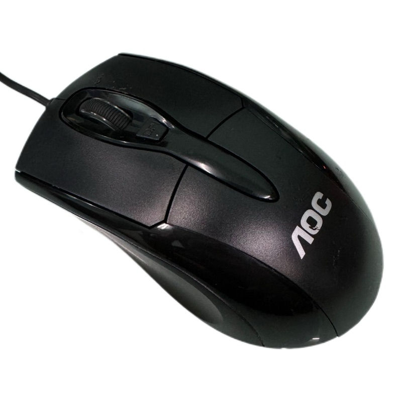 AOC MS121 Wired Mouse Office Mouse Optical Sensor Gaming Mouse | Shopee ...