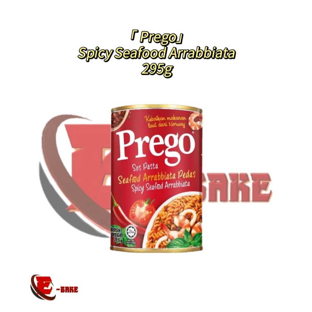 PREGO PASTA SAUCE |SPICY SEAFOOD ARRABBIATA |295G |HALAL | Shopee Malaysia
