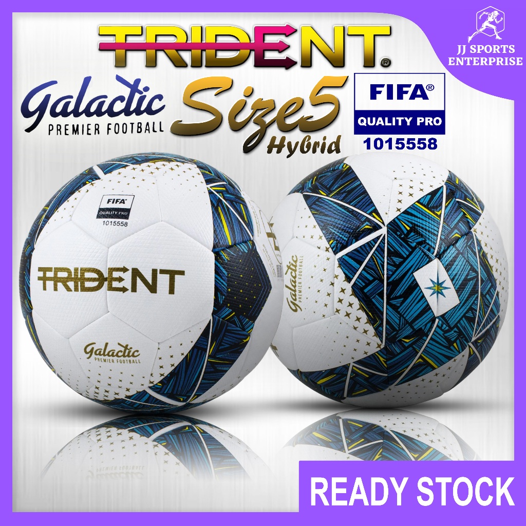 Trident Galactic Hybrid Premier Match Football FIFA Quality Pro High ...