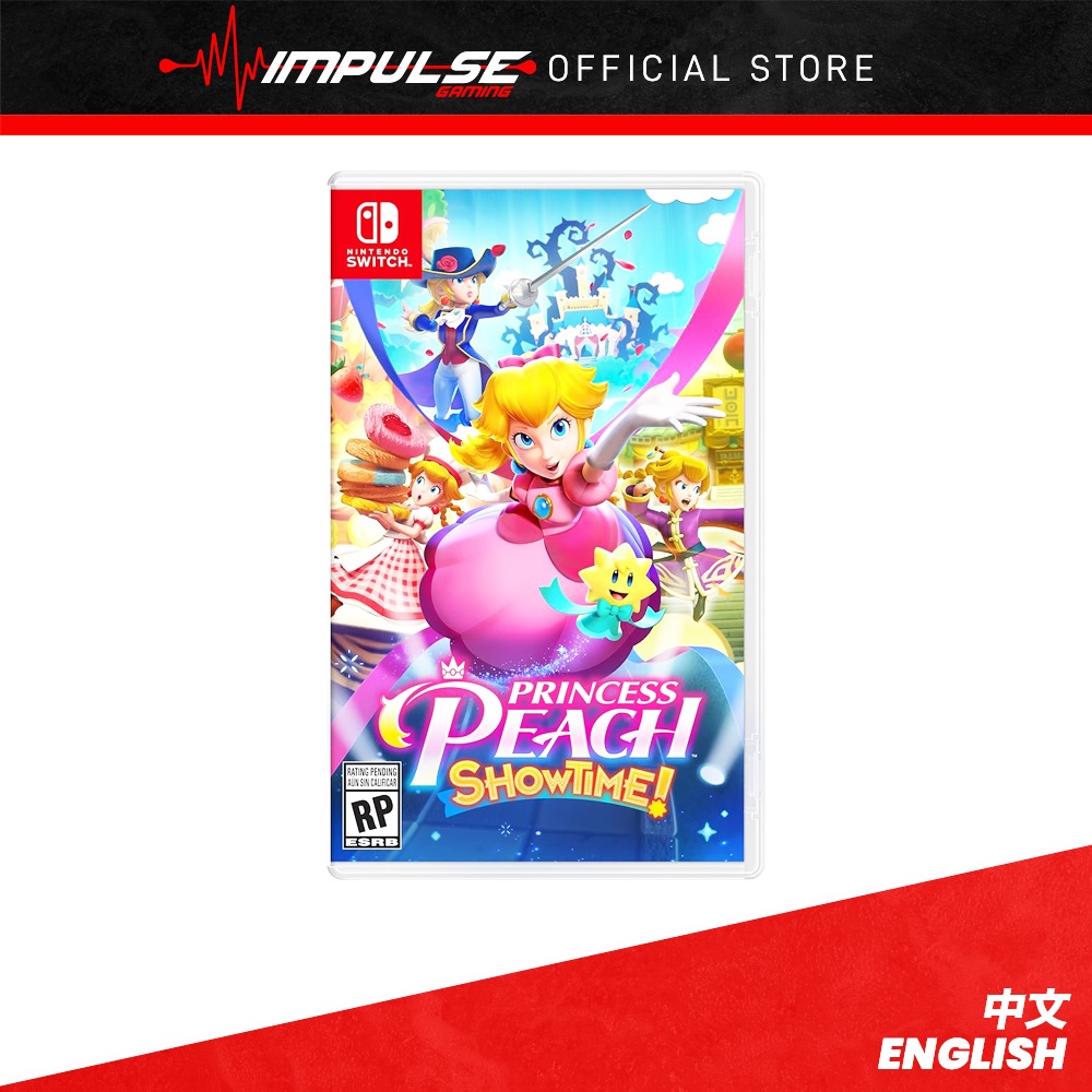 NSW Nintendo Switch Princess Peach Showtime! Chi/Eng Version 碧姬公主: 表演时刻 ...