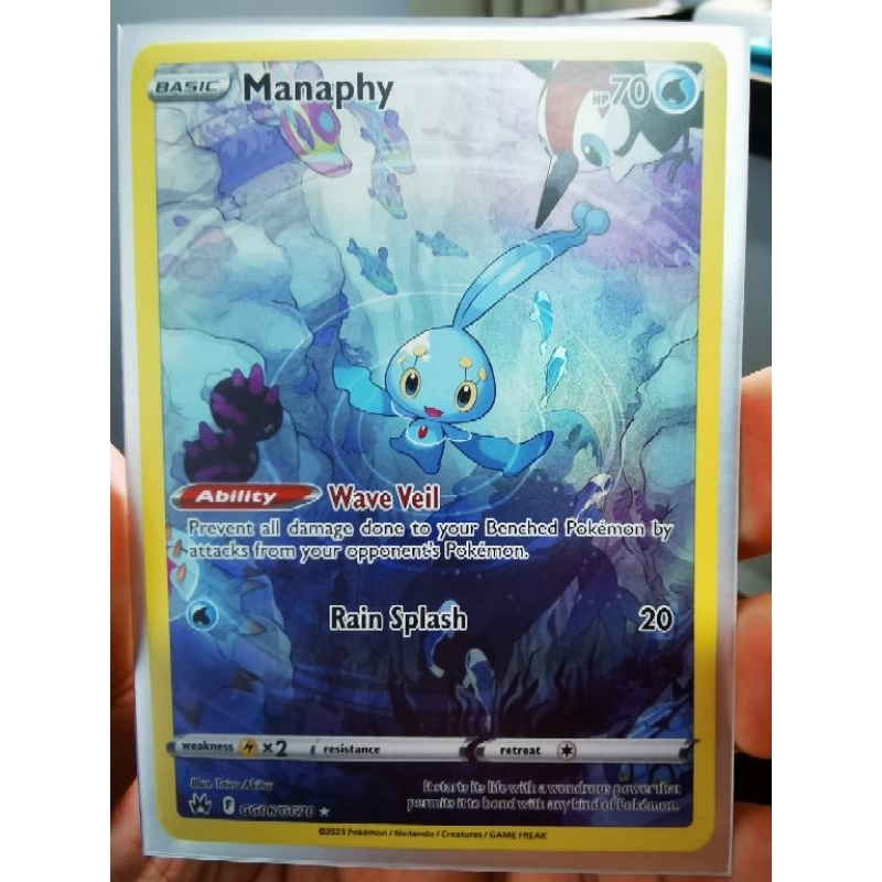 Manaphy Pokemon Card | Shopee Malaysia