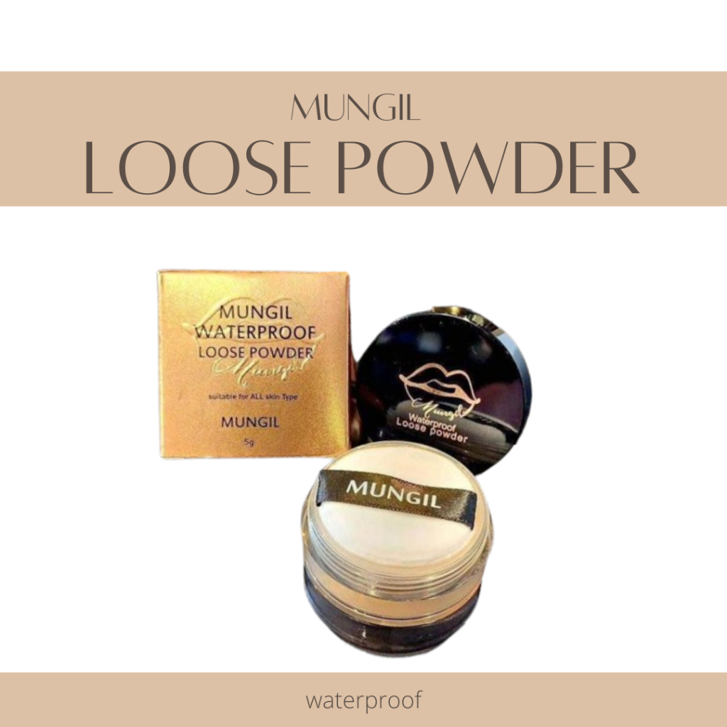 Mungil Waterproof Loose Powder 5gm | Shopee Malaysia