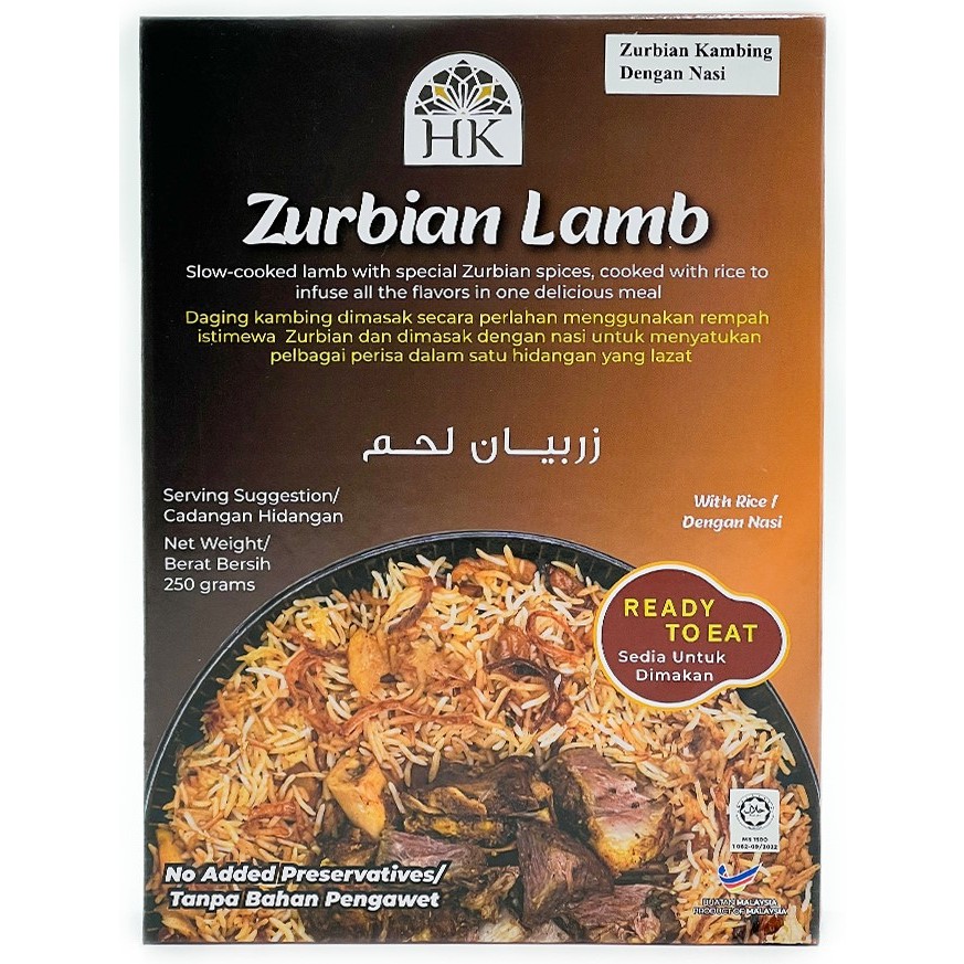 Zurbian Lamb - Ready Meal to Eat (Halal 100%) | Shopee Malaysia