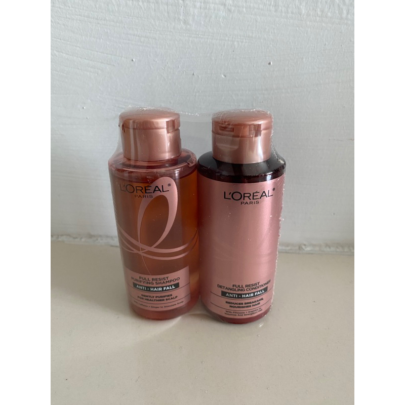 Loreal Anti-Hair Fall Full Resist Purifying Shampoo(100ml)& Detangling ...