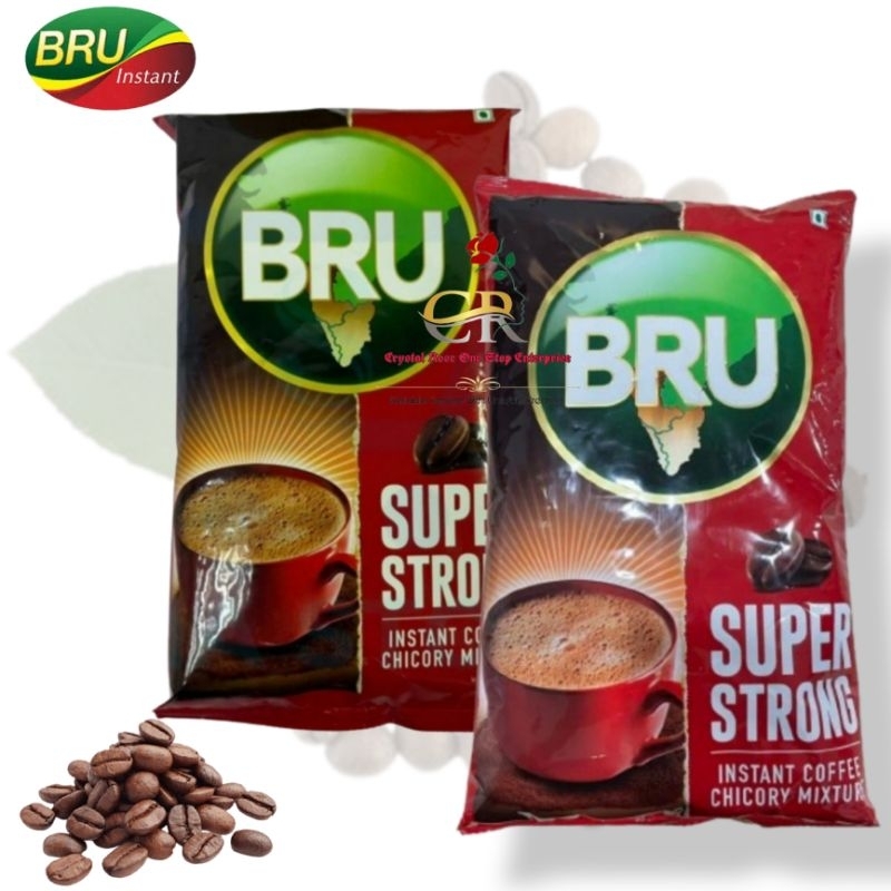 [New Look] India Bru Super Strong Instant Coffee Chicory Mixture (500 ...