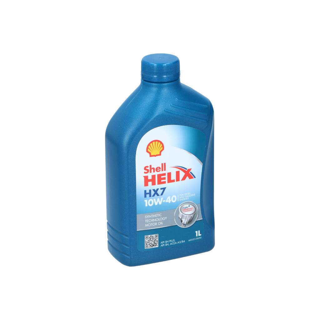 550052875 Shell Helix Hx7 10W40 Engine Oil Semi Synthetic 1Liter Minyak ...