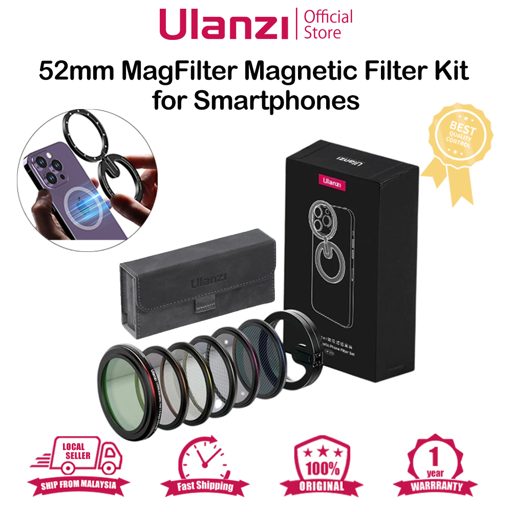 Ulanzi HP-013 52mm MagFilter Magnetic Filter Kit for Smartphones ...