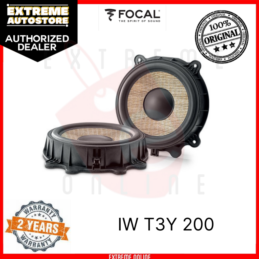 Focal Inside IW T3Y 200 8" woofers for select Tesla vehicles | Shopee ...