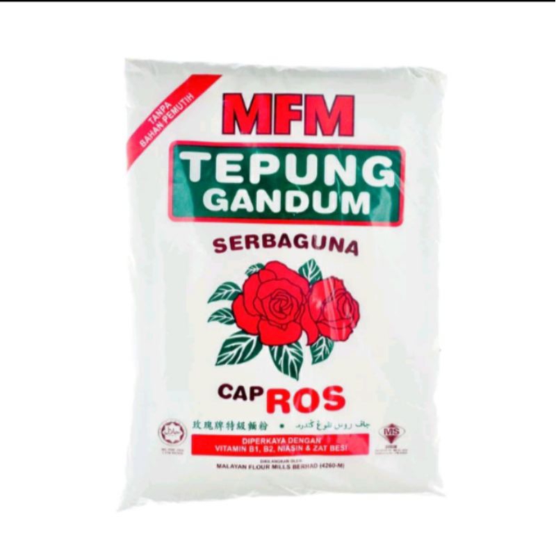 Tepung gandum cap ros 850 gram | Shopee Malaysia
