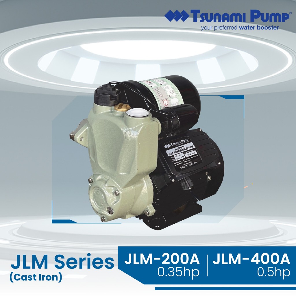 Tsunami JLM200A / JLM400A Intelligent Automatic Self-Priming Jet Pump ...