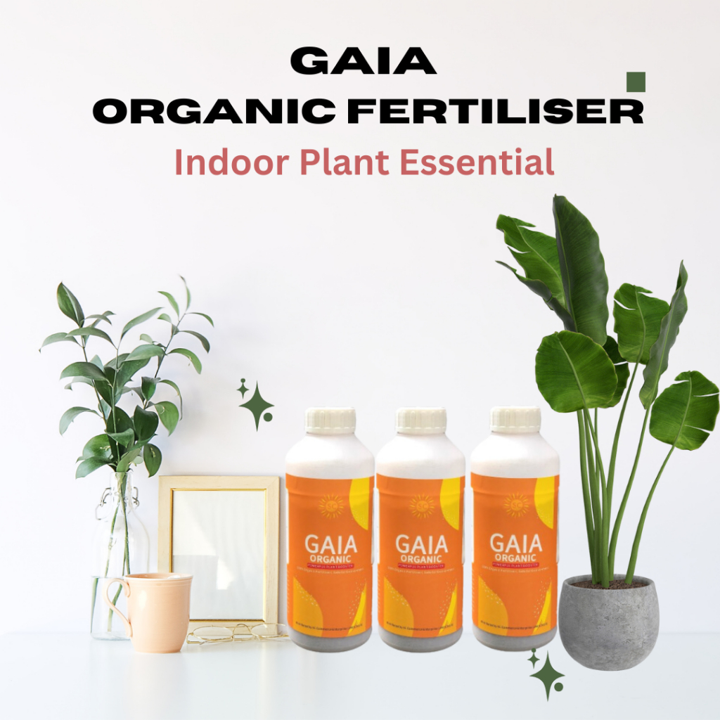 GAIA Organic Plant Fertiliser | Boosts Growth, Prevents Disease, and Reduces Pests | Eco ...