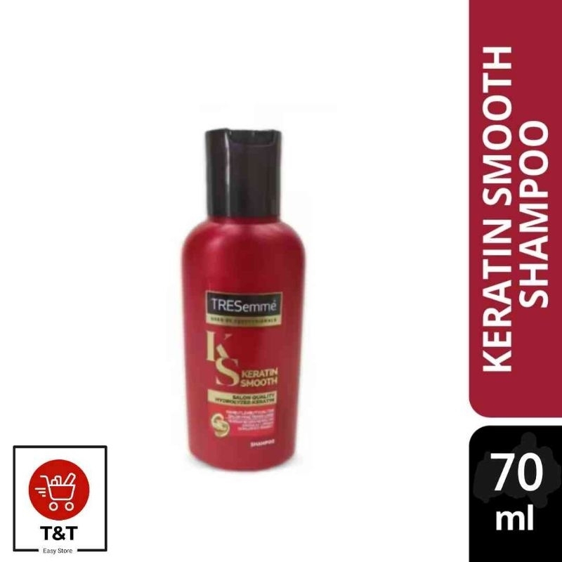 Tresemme Keratin Smooth Shampoo (70ml) Travel Sample Trial | Shopee Malaysia