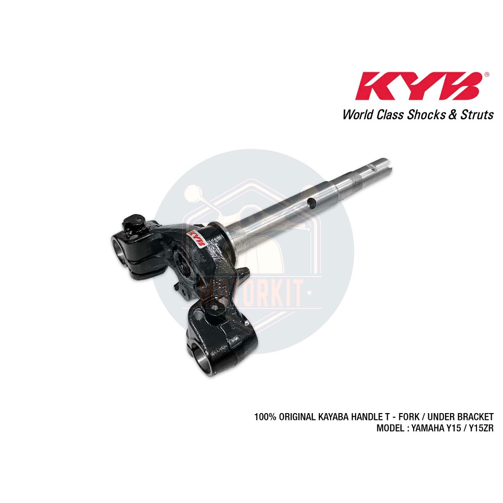 YAMAHA Y15 Y15ZR 100% ORIGINAL KYB KAYABA HANDLE T FORK STEERING STEM UNDER BRACKET DAMPER TIGA ...