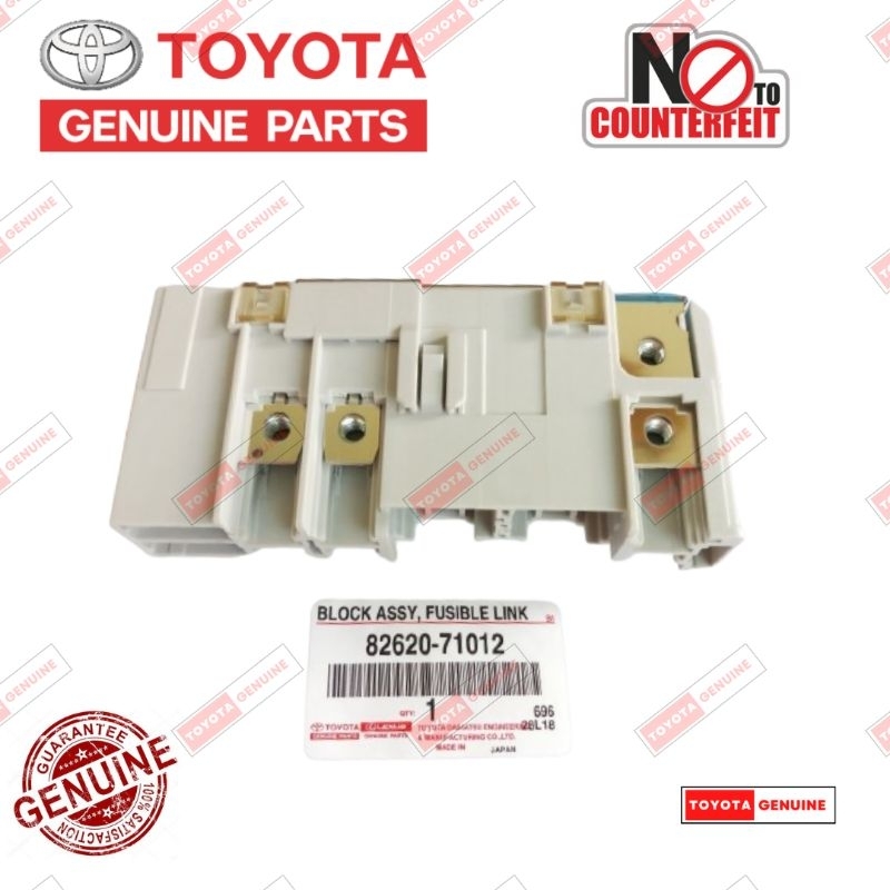 Toyota Hilux Innova Fortune Original Fusible Link（Fuse Block）82620 ...