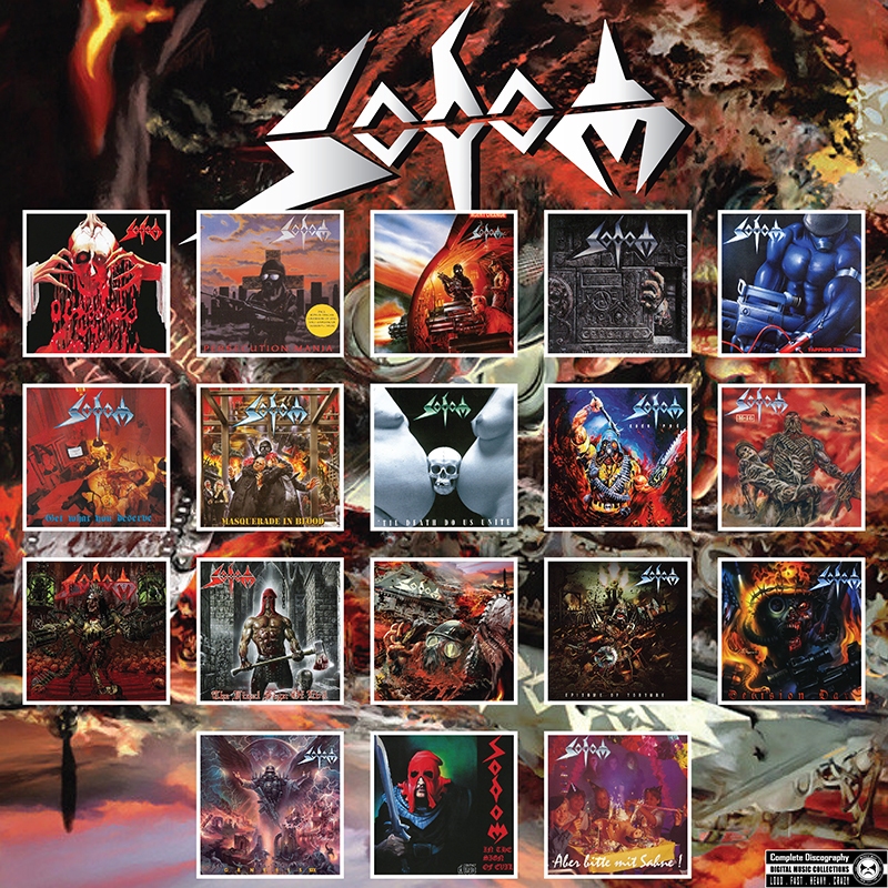 SODOM - Complete Discography (1984 - 2020) [Digital Download Album ...