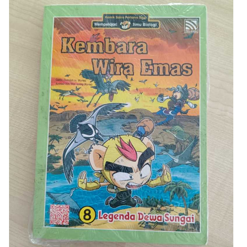 BUKU CERITA KOMIK (KEMBARA WIRA EMAS) - LEGENDA DEWA SUNGAI (8) | Shopee Malaysia